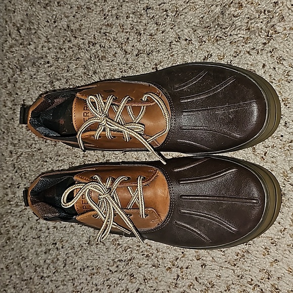 Sperry | Shoes | Sperry Top Sider Fowl Weather Chukka Brown Duck Boots ...